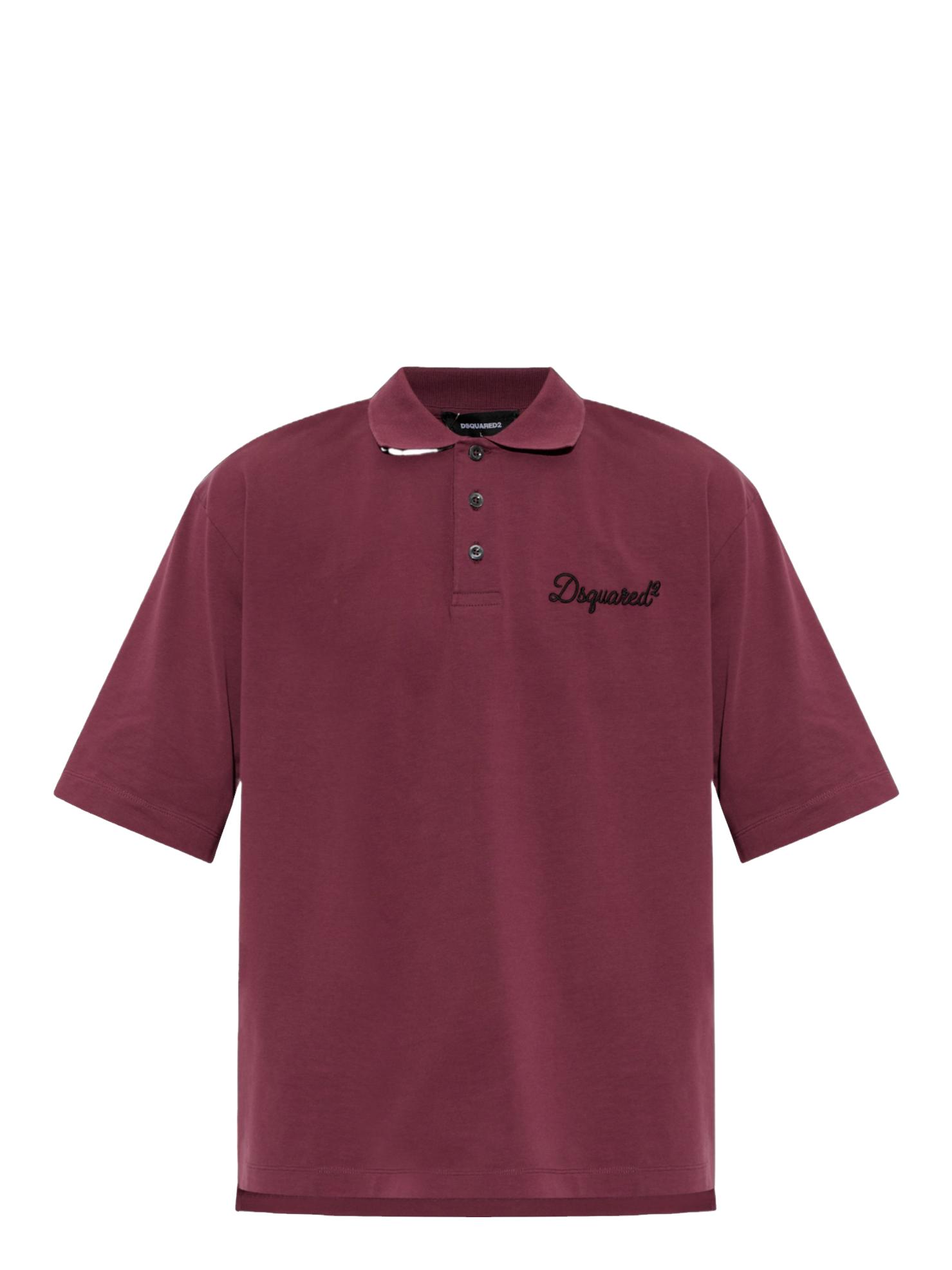 DSQUARED2 polo with embroidered logo